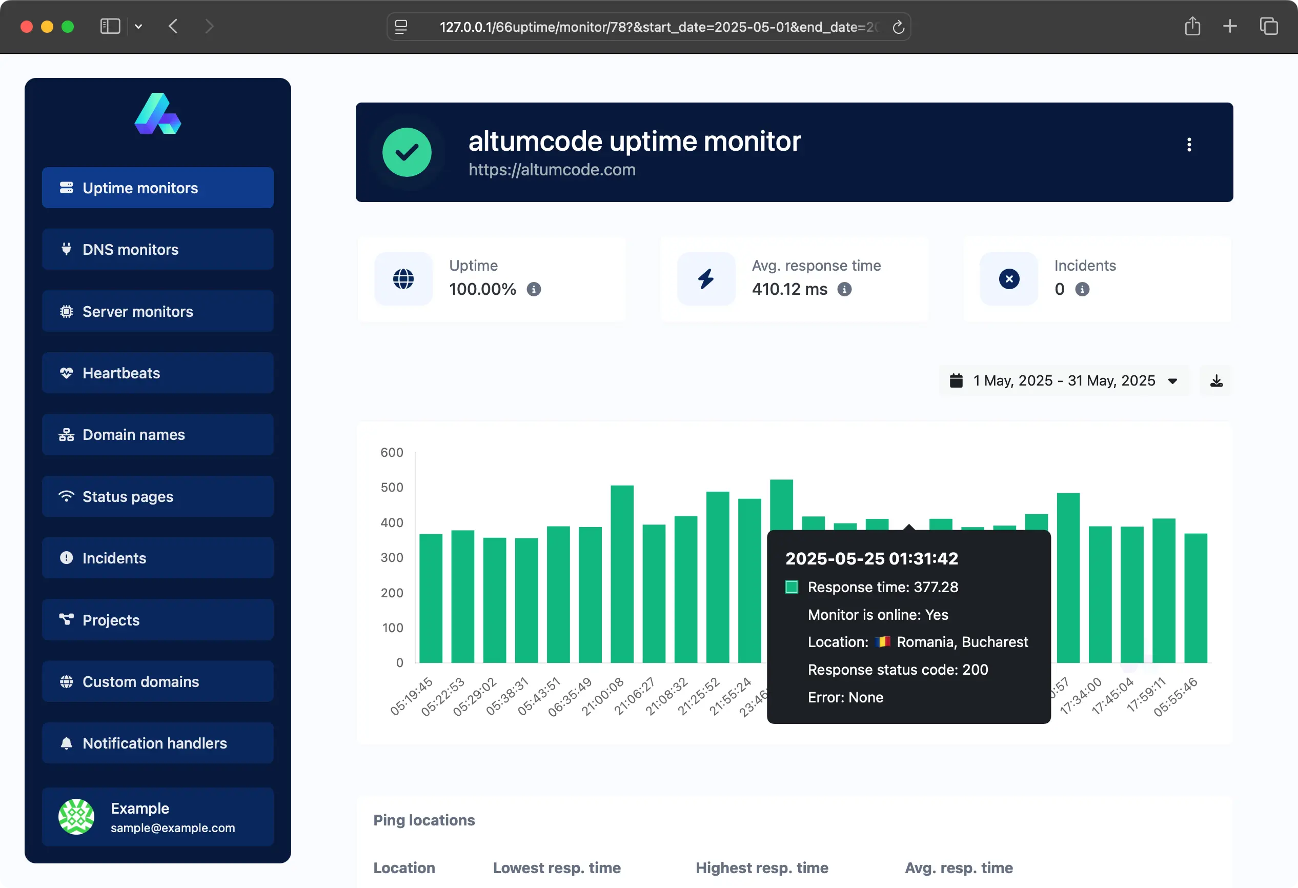 Uptime Monitoring & Status Pages - Uptime Status - MotionHost